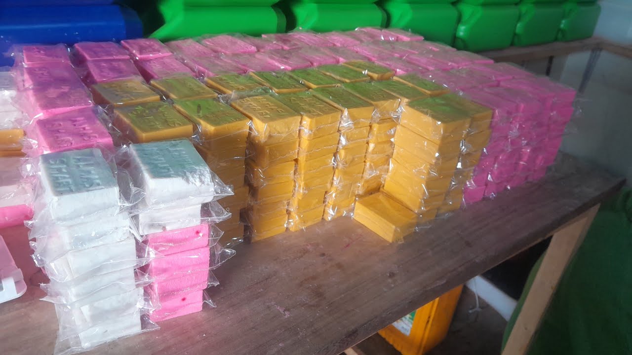 NJIA RAHISI YA KUTENGENEZA SABUNI ZA VIPANDE, MICHE, MAGADI NK 0783 500 ...