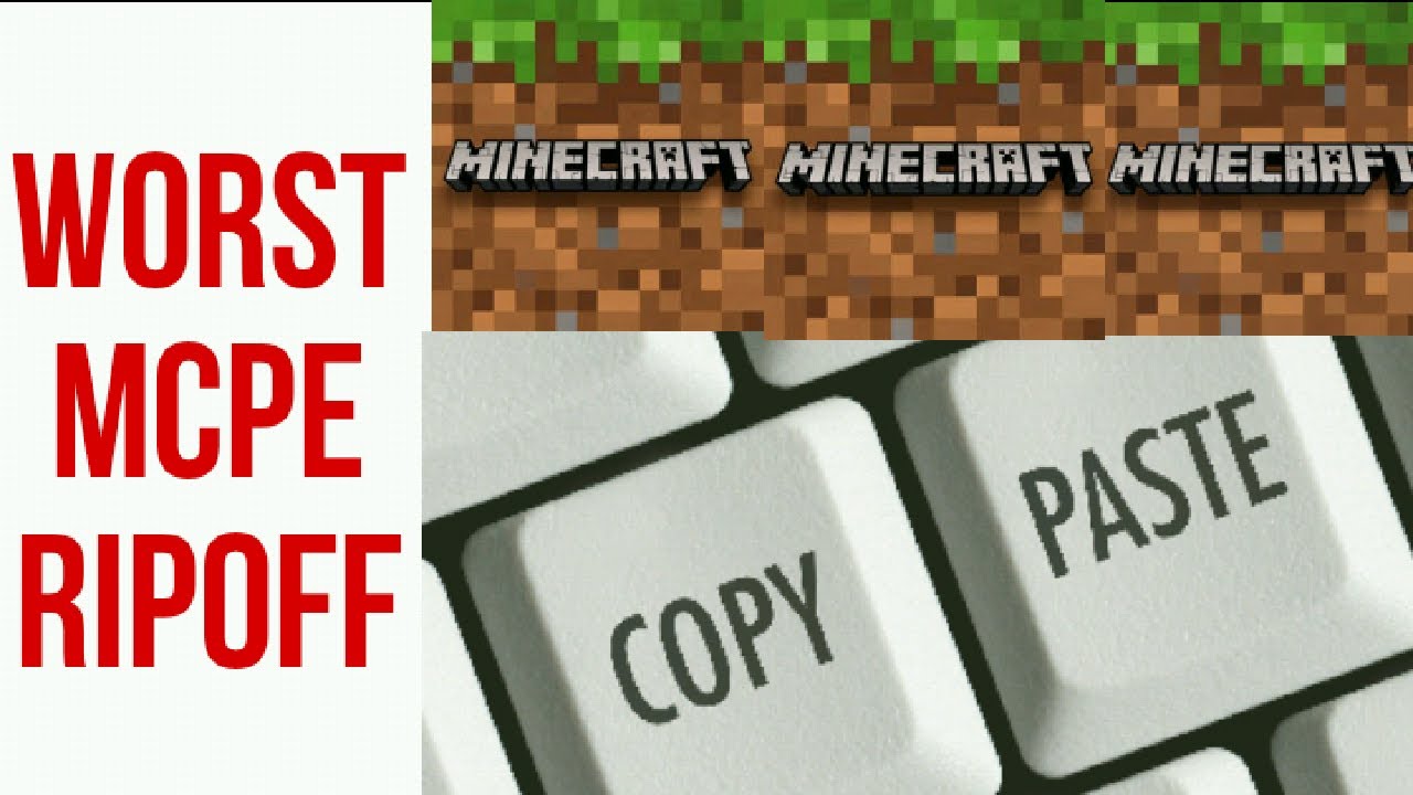 Worst Minecraft ripoff on mobile!!!! Free craft pocket edition - YouTube