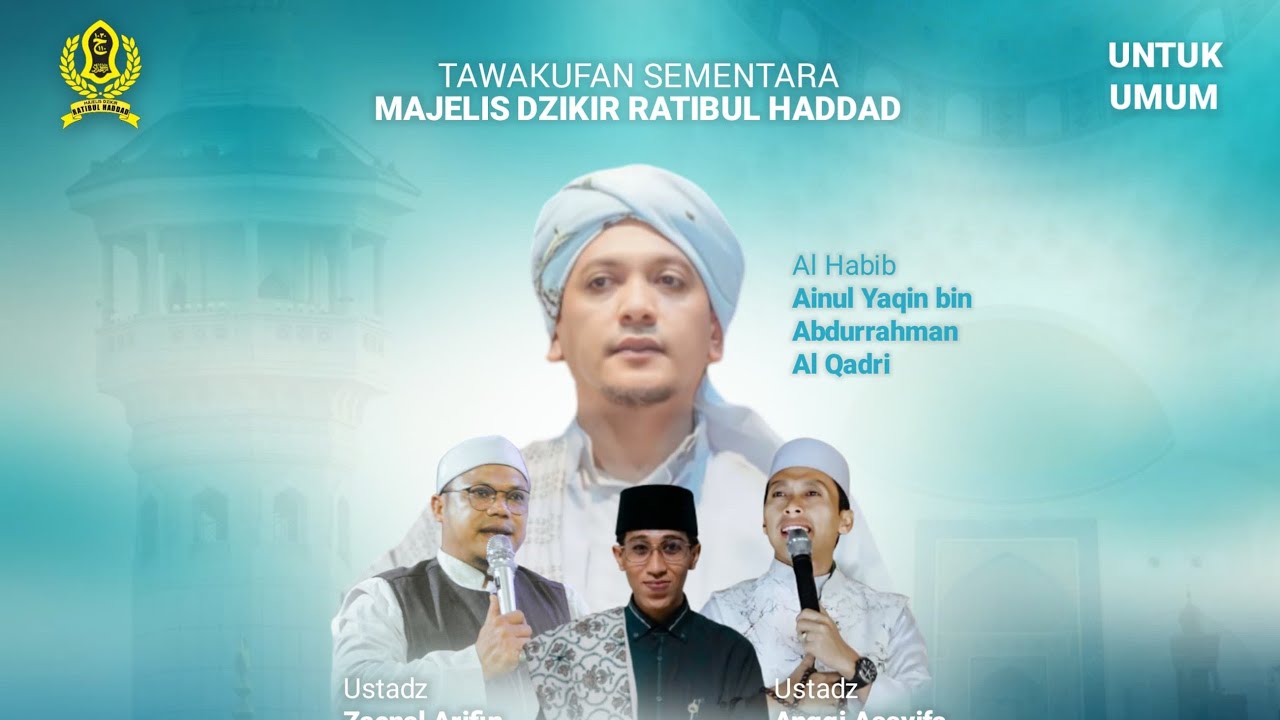 TONJONG BERDZIKIR BERSAMA MAJELIS DZIKIR RATIBUL HADDAD - YouTube