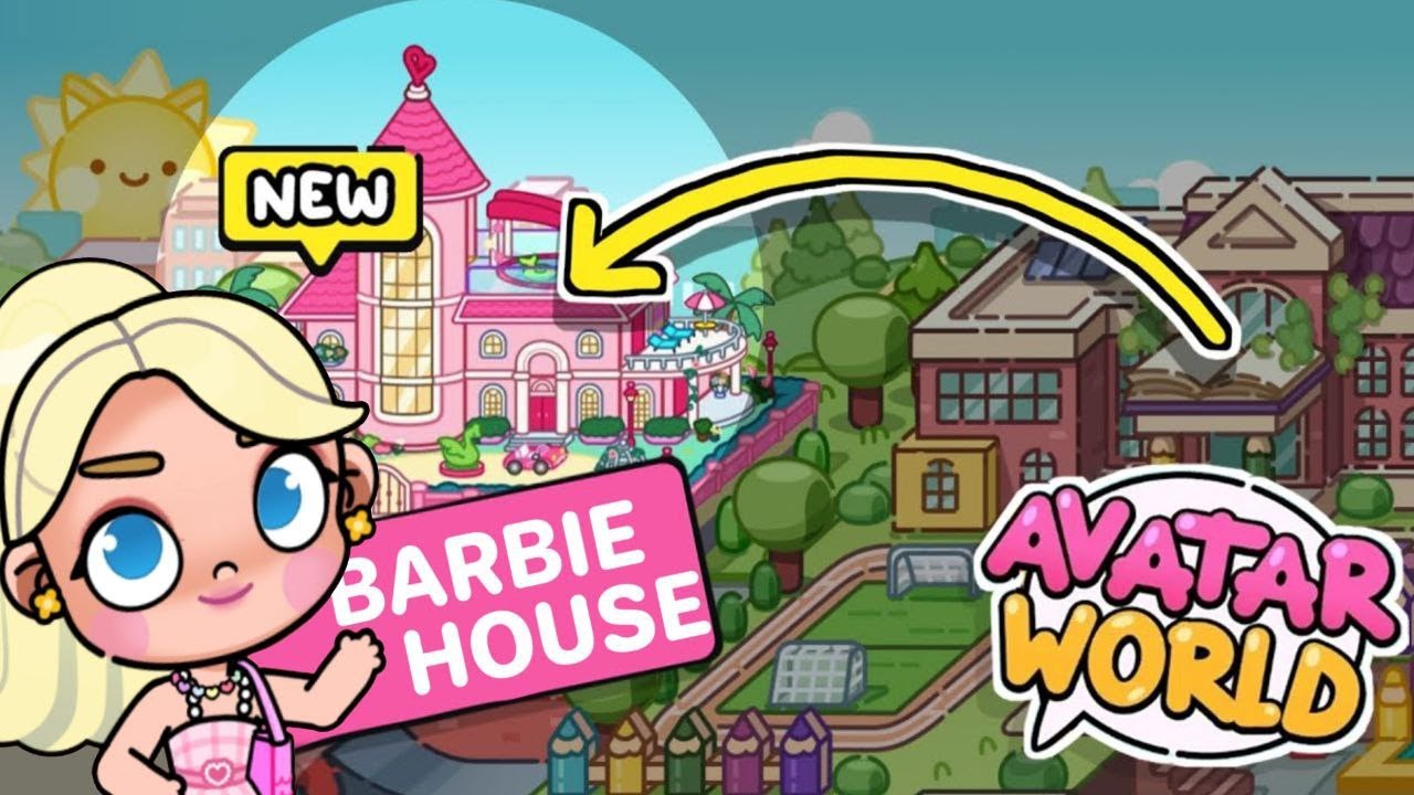 HOUSE FOR BARBIE!!! INCREDIBLE SECRETS OF AVATAR WORLD - YouTube