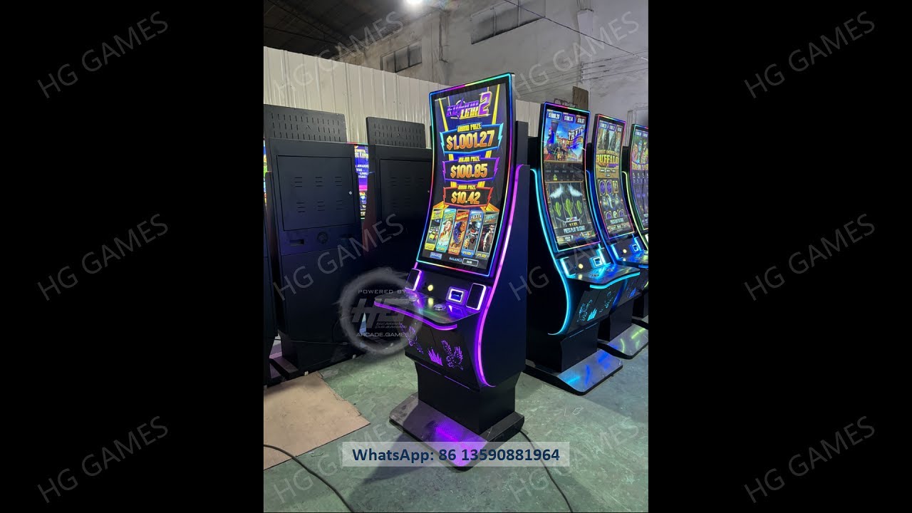 USA Eagle Slot Game Machine,Fusion 6,Fusion Link Skill Game 43" Casino ...