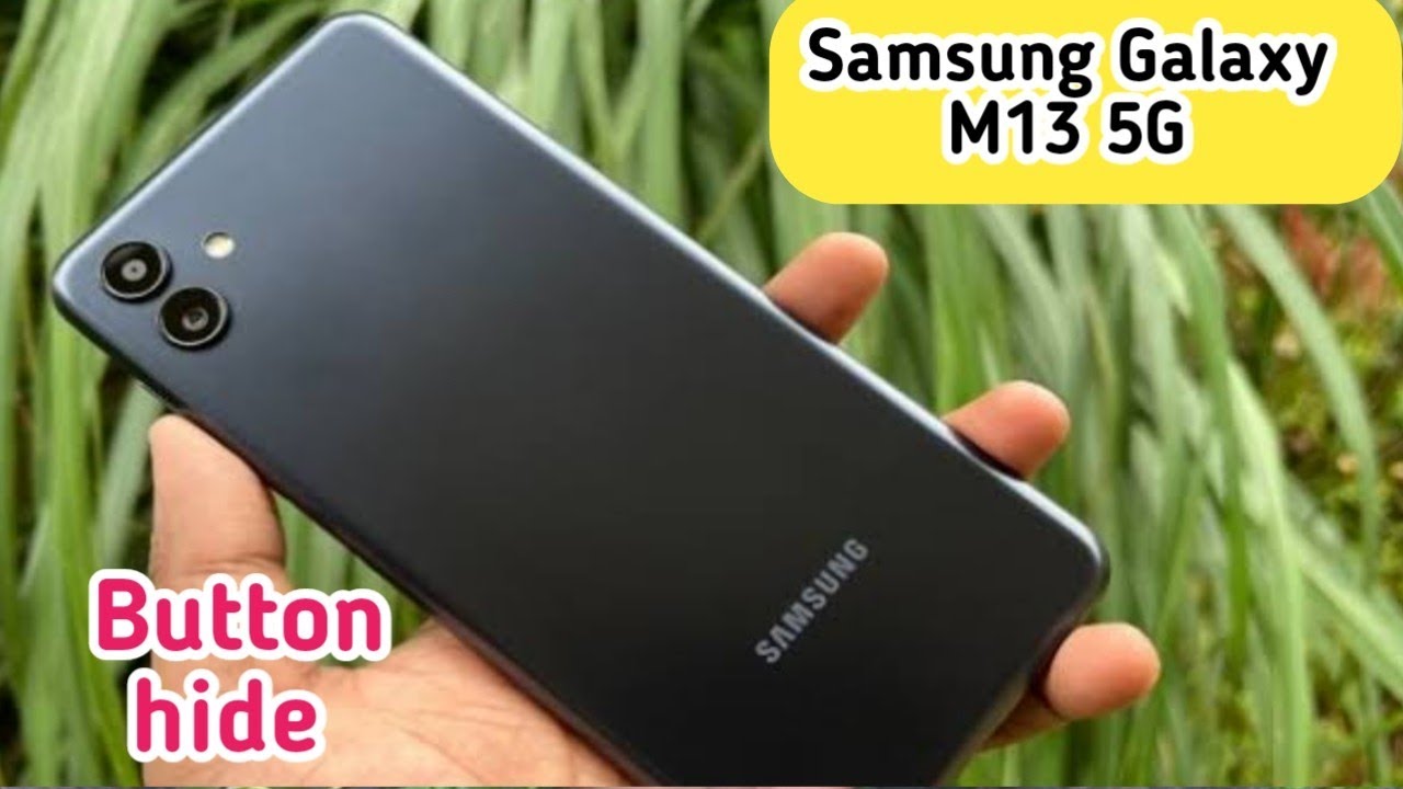 Back Button Setting In Samsung Galaxy M13 5G, How To Hide Back Button ...