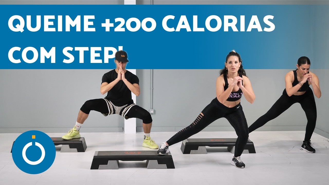 EXERCÍCIOS com STEP para PERNAS e GLÚTEOS 🍑 Cardio com Step - YouTube