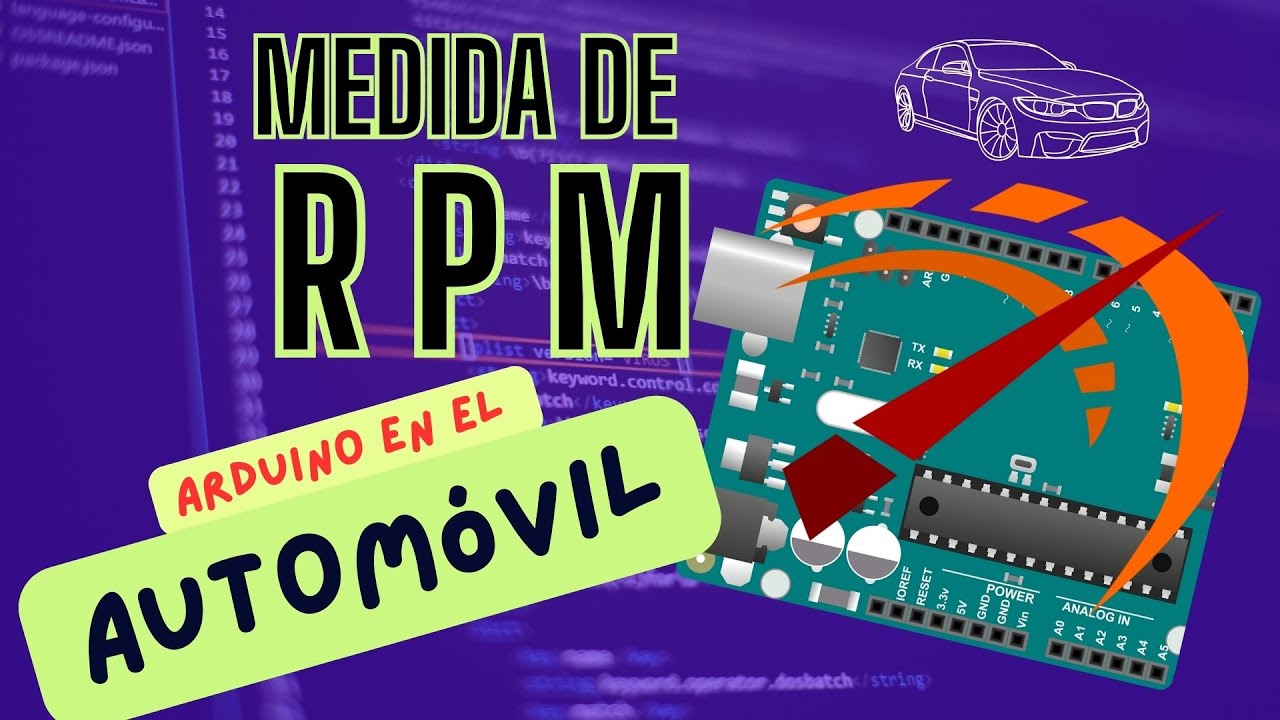 RPM Medida de Revoluciones Por Minuto del motor de combustión Arduino ...