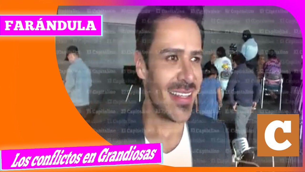 Hugo Mejuto habla sobre los conflictos en Grandiosas - YouTube