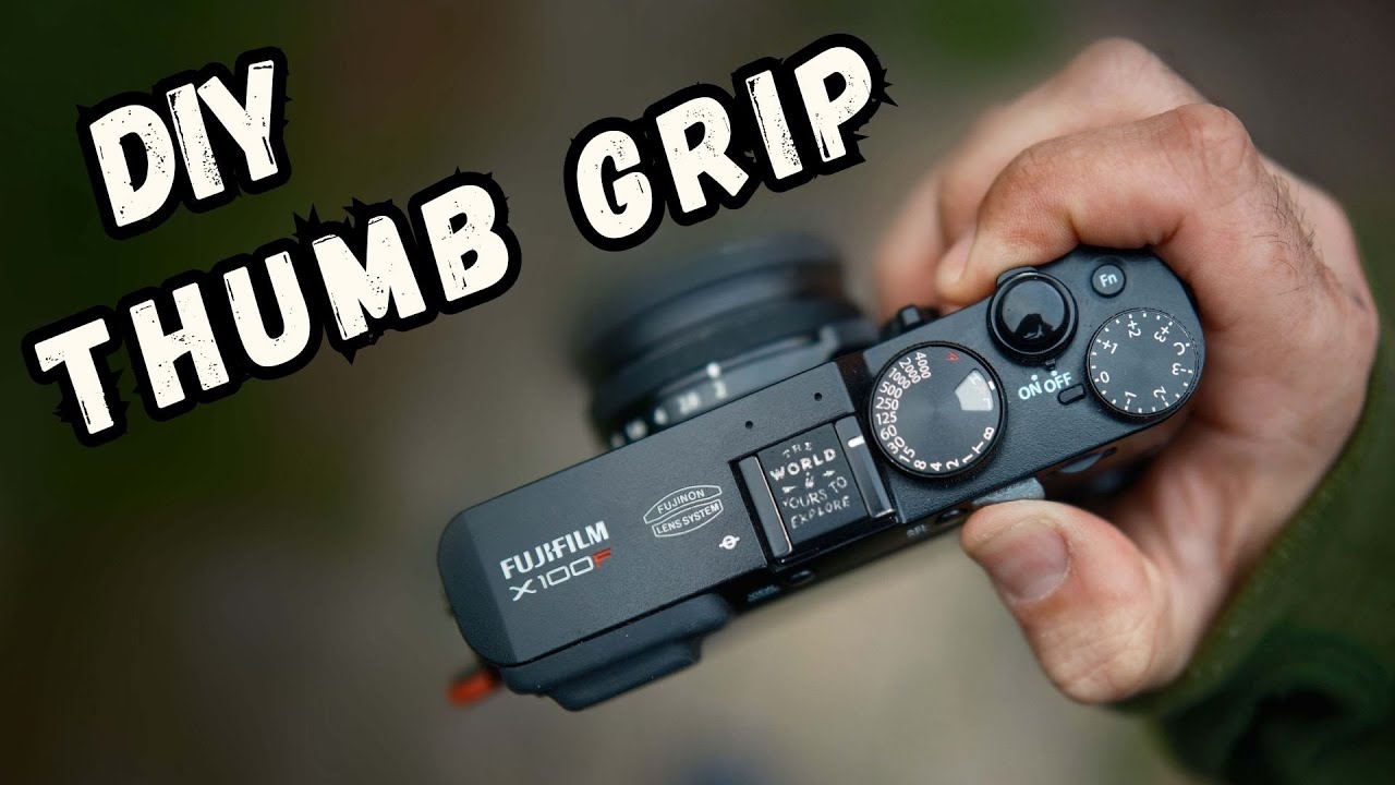 Custom DIY Thumb Grip for your camera Using Sugru - YouTube
