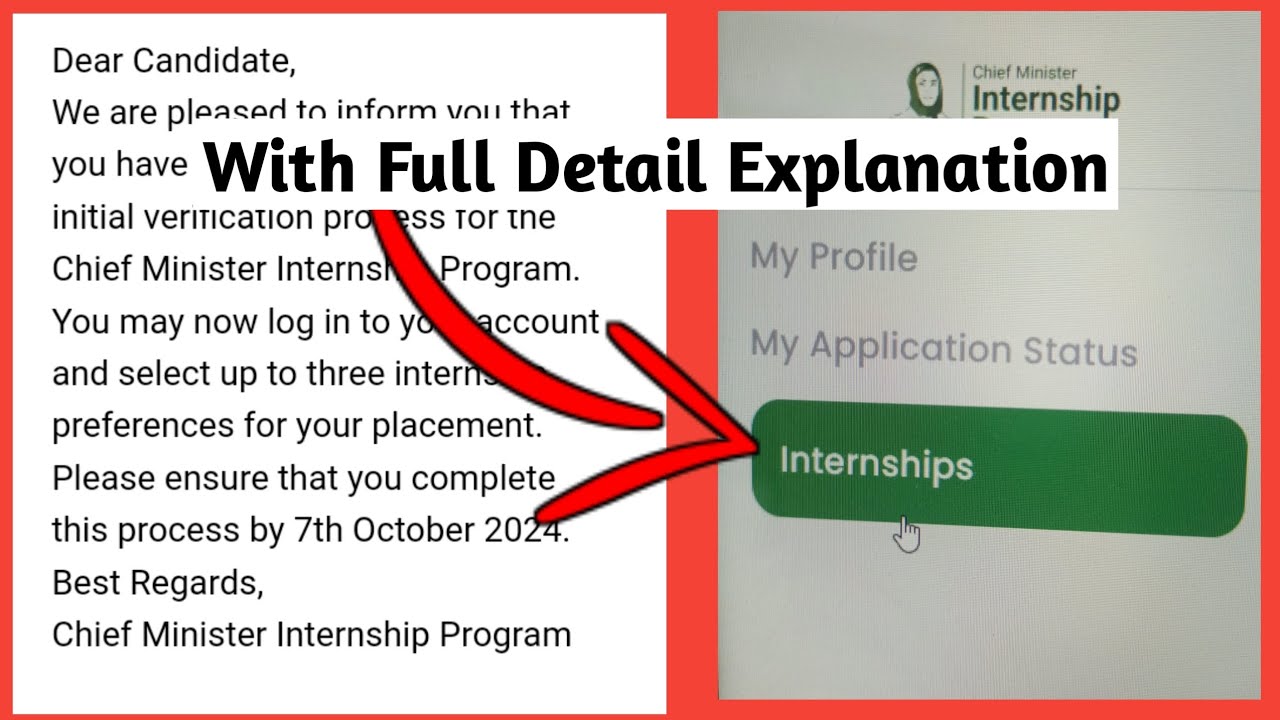 How to Select Internship Preferences |Preferences update CM Punjab ...