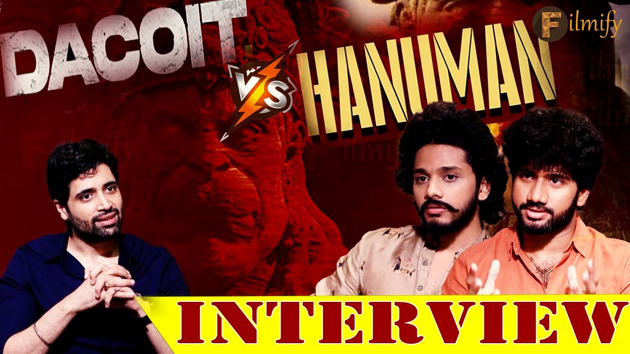 Hanuman Movie Team Exclusive Interview | Adivi sesh with Hanuman | Teja ...