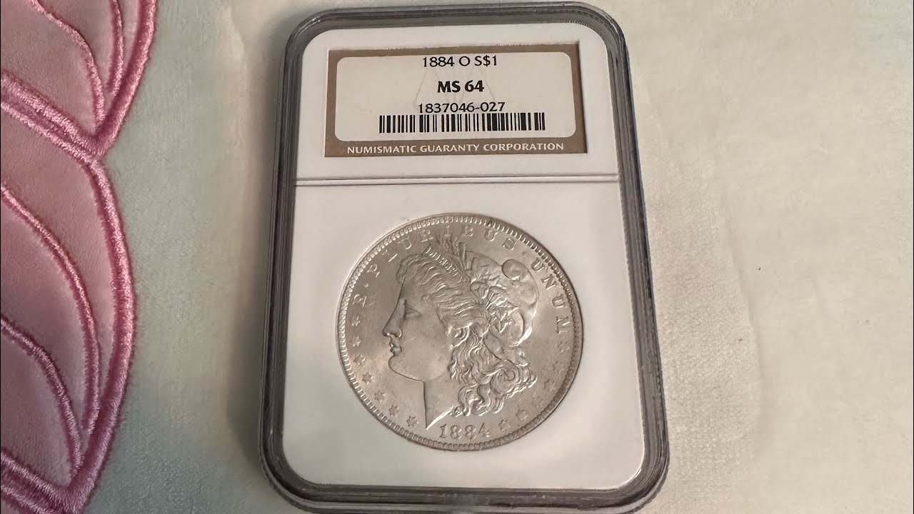 1884-O NGC MS64 Morgan Silver Dollar - YouTube