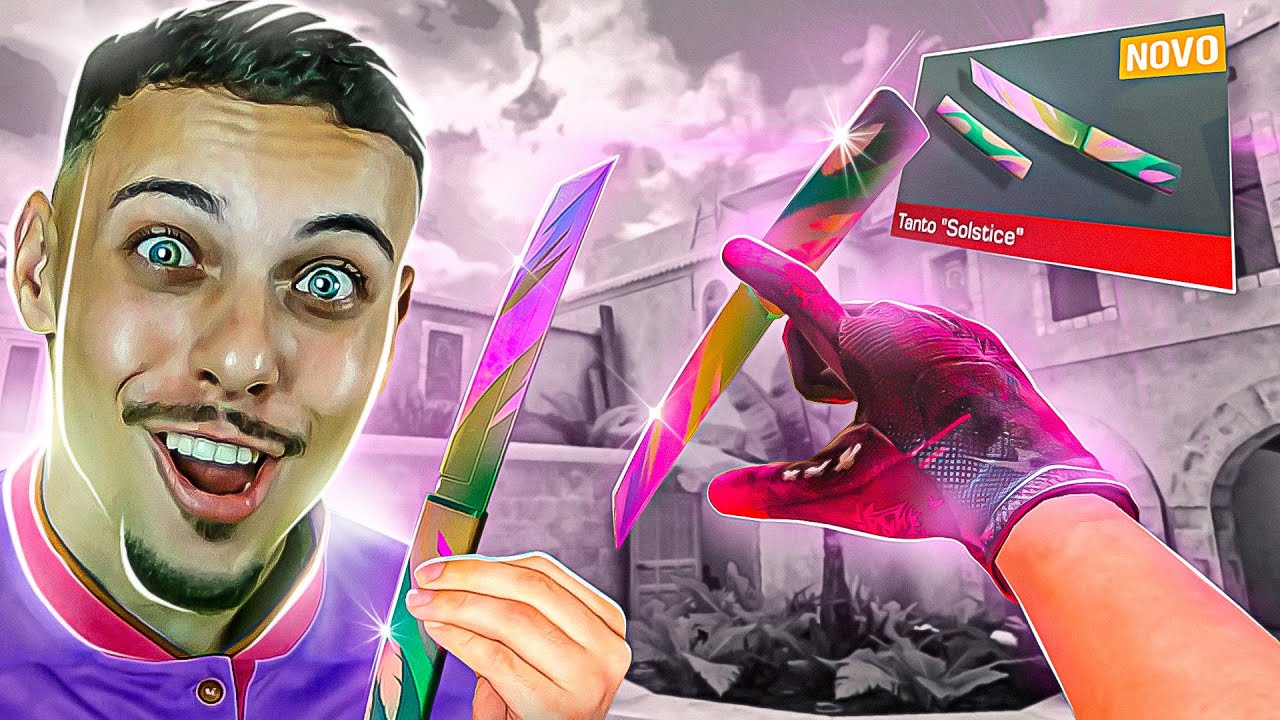 PEGUEI A NOVA TANTO "Solstice" A NOVA FACA HOLOGRÁFICA DO STANDOFF 2 ...