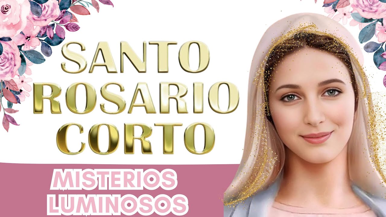🌷🌿santo Rosario Corto De Hoy ️🌻jueves 04 Diciembre 🕊️💫 Misterios