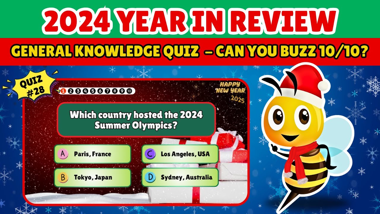 2024 Year in Review Quiz | Test Your Knowledge of the Biggest Moments ...