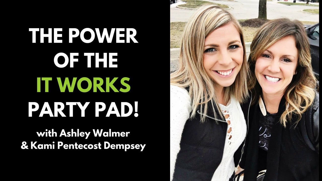 The Power of the It Works! Party pad for 1on1's, Parties and more ...