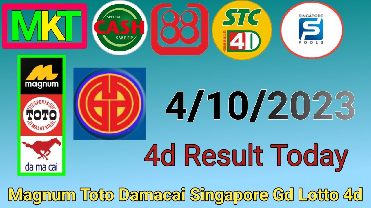 4d Results Today 4-10-2023 Magnum Toto Damacai Singapore Grand Dragon ...
