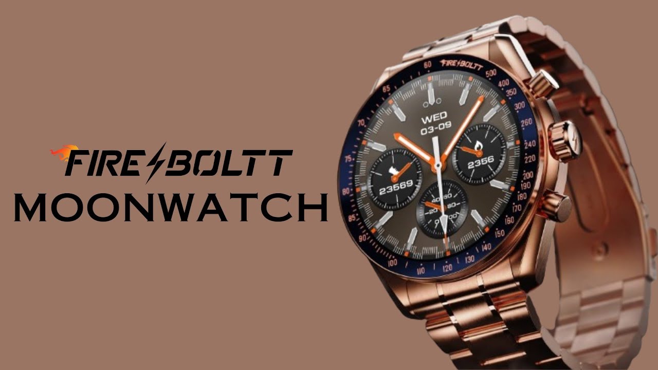 Fire-boltt Moonwatch⚡| Detail Specs And Price | 🔥 - YouTube