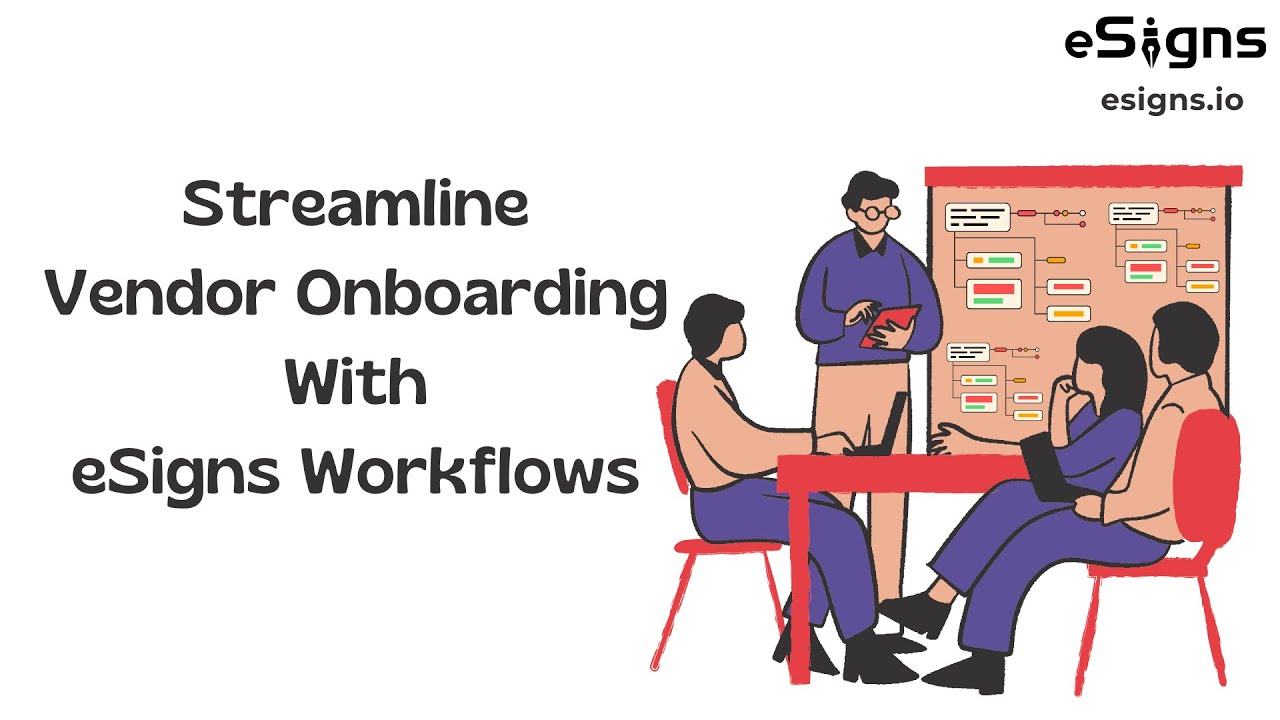 Streamline vendor onboarding with eSigns workflows - YouTube