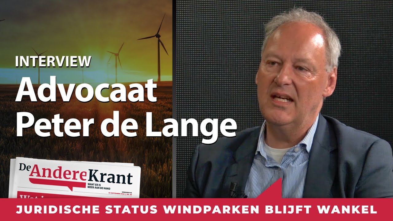 Wat omwonenden kunnen doen tegen windmolens | Interview advocaat Peter ...