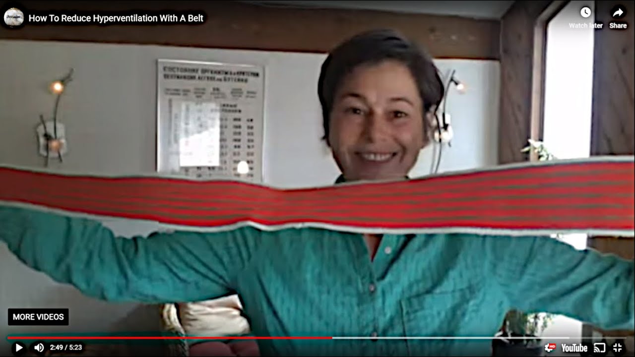 Buteyko Belt: Use it To Reduce Hyperventilation - YouTube