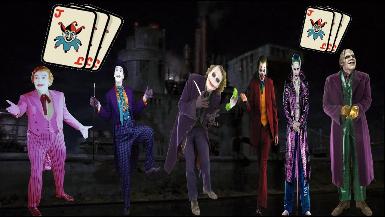 Live action evolution of The Joker - YouTube