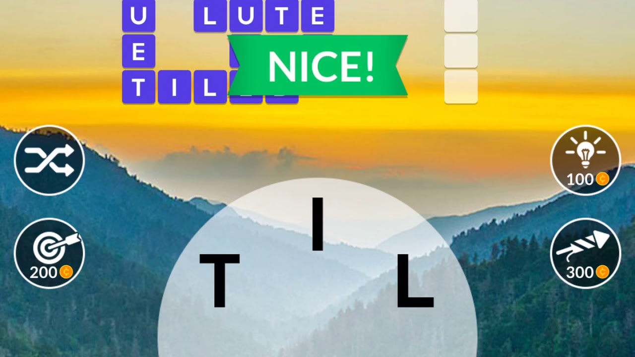 Wordscapes Level 326 Answers - YouTube