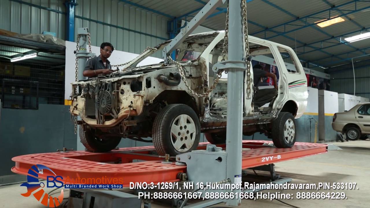 BS AUTOMOTIVES - MULTI BRAND CAR WORKSHOP IN RAJAHMUNDRY - YouTube