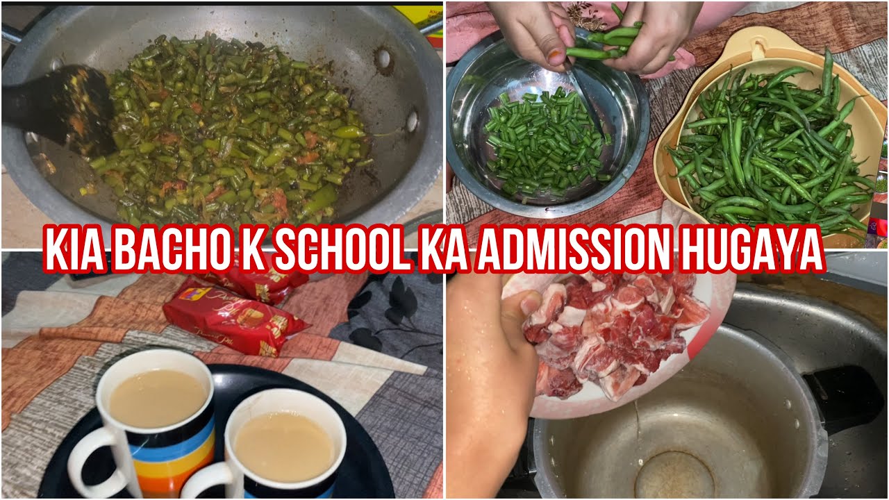 Pakistani mom | Bacho ka admission 😍 | Saheela daily blog - YouTube