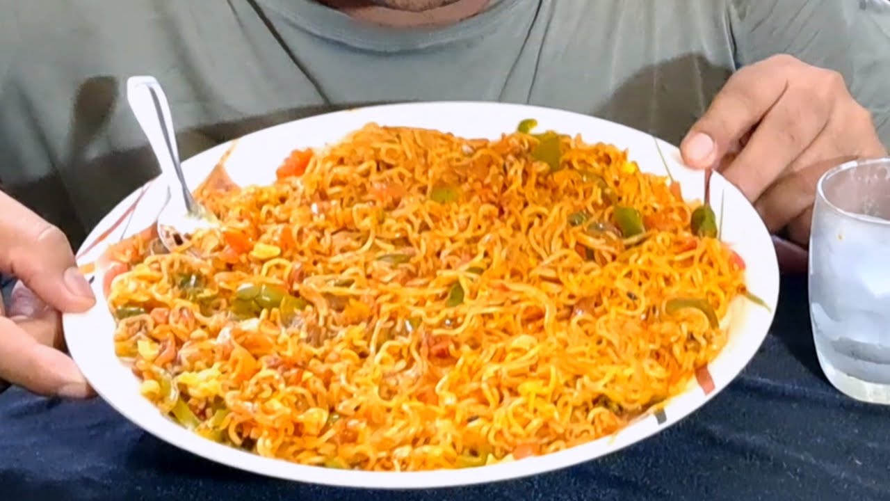 ASMR,MAGGI EATING CHALLENGE || MAGGI EATING VIDEO || ASMR EATING ...