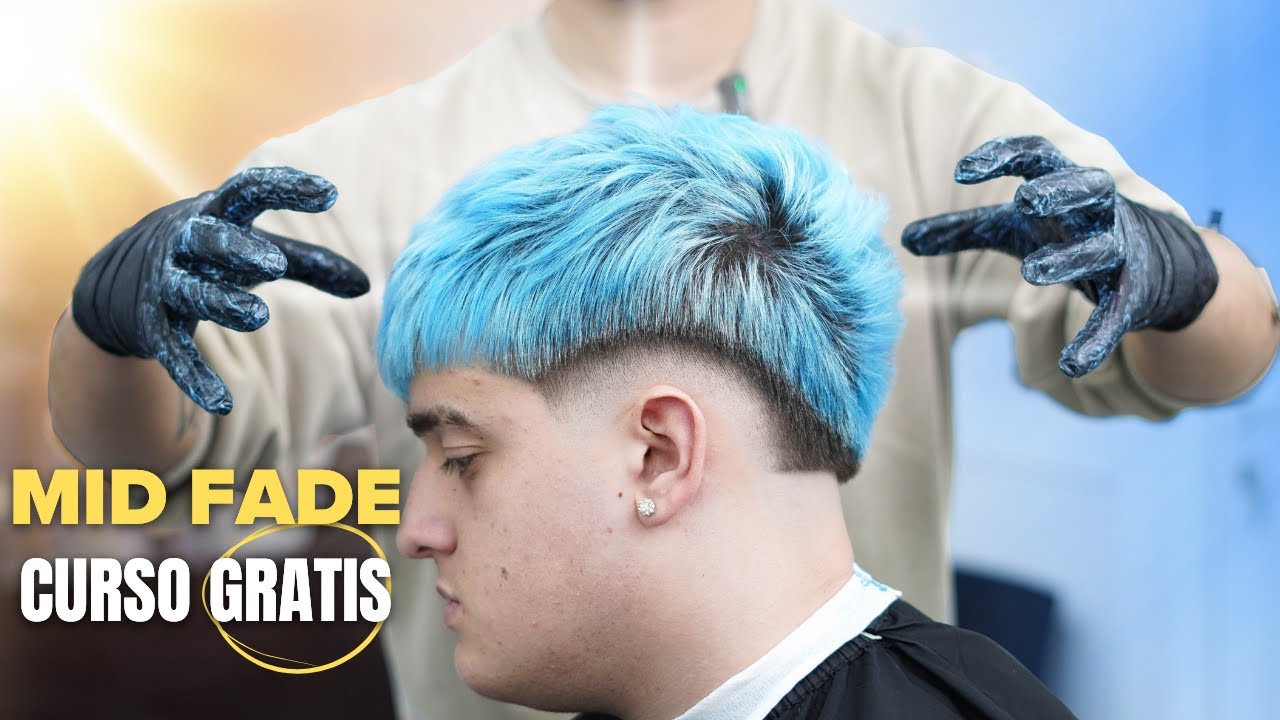MID FADE TUTORIAL🚨 - Como hacer un FADE COMPRIMIDO / Corte de cabello ...