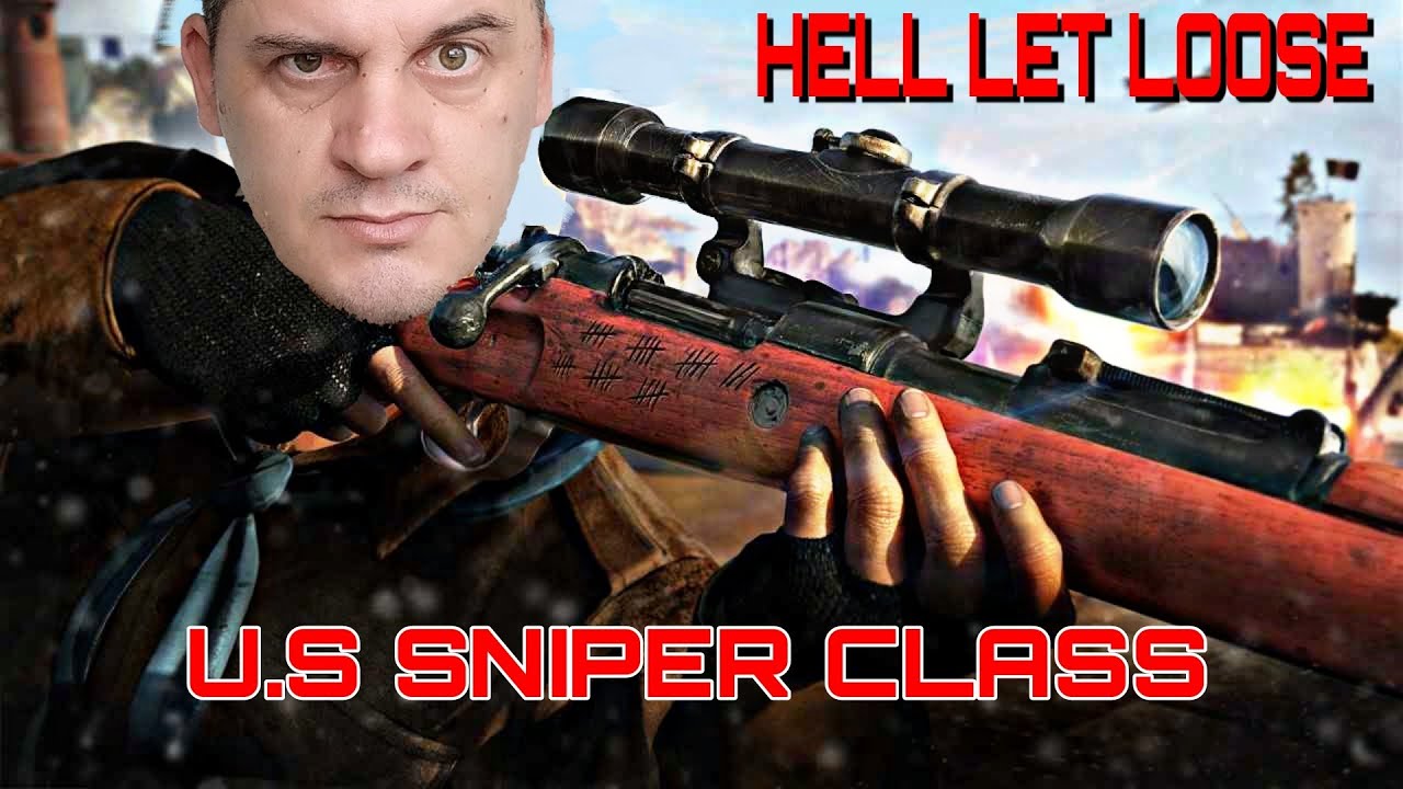 Hell Let loose U.S Sniper Class Gameplay | Sainte-Marie-Du-Mont - YouTube