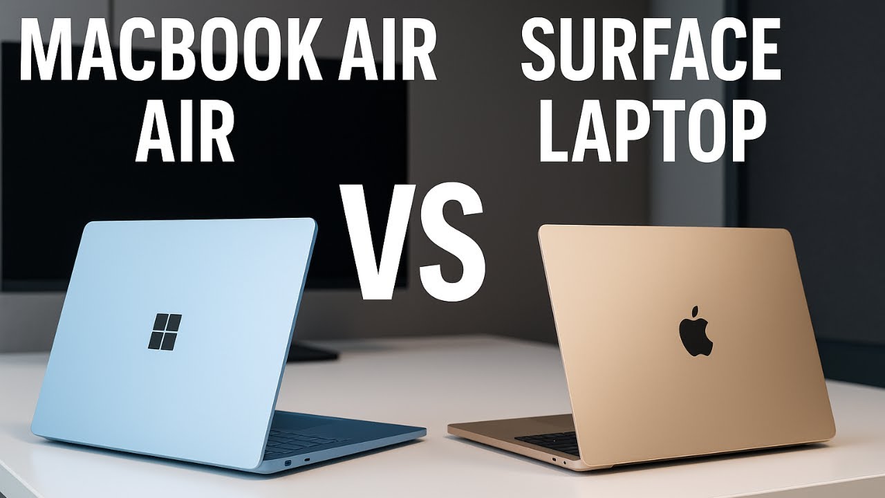 MacBook Air vs Microsoft Surface Laptop -- The Lightweight Battle 💻⚡ ...