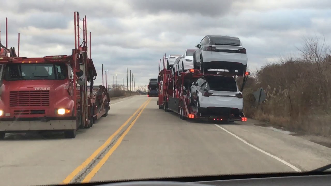 TESLA SHIPPING DEPOT - YouTube