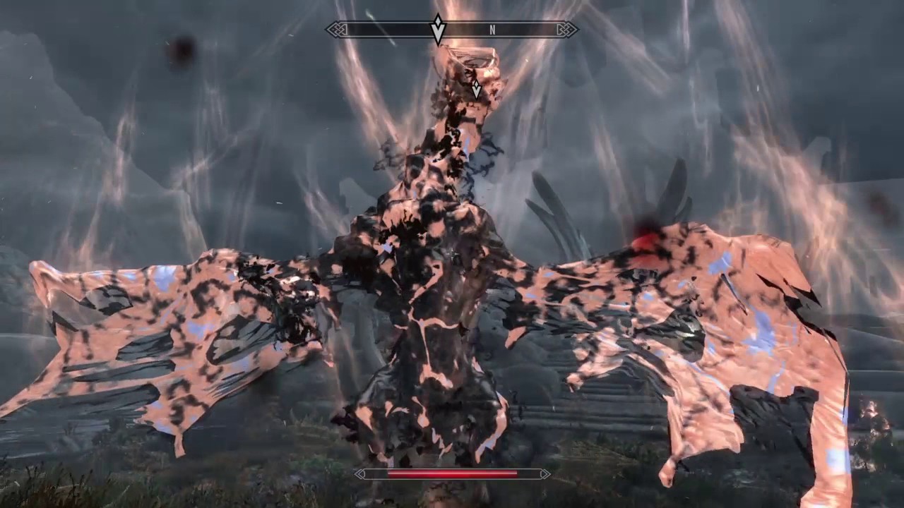 Skyrim (Alduin's death) - YouTube