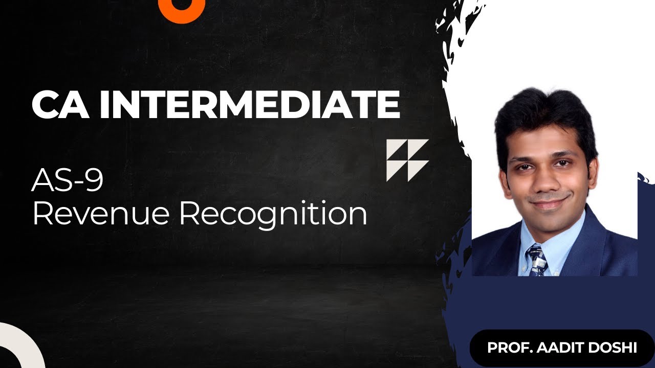 CA Intermediate : AS-9 - Revenue Recognition - How to solve? - YouTube
