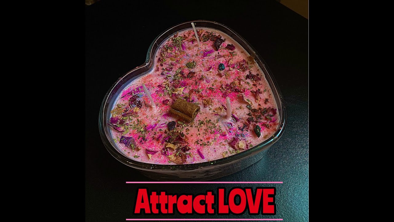 Easy Love Spell || How To Attract Love With A Candle || Candle Magic ...