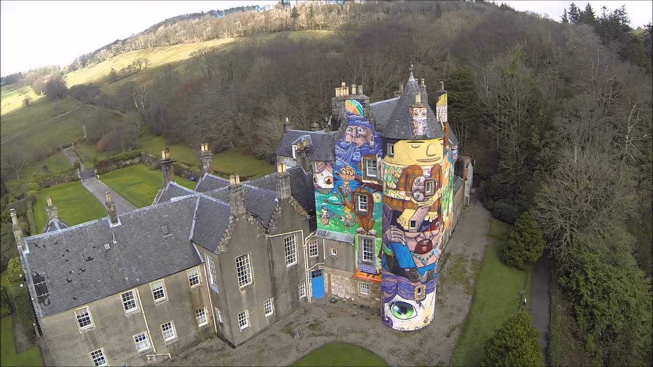 The Funky Kelburn Castle & Estate - YouTube