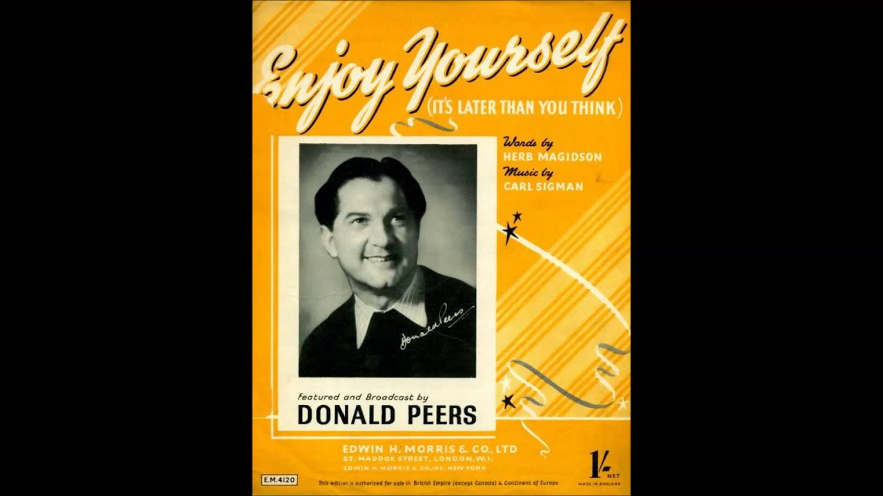 Donald Peers - Dear Hearts and Gentle People - YouTube