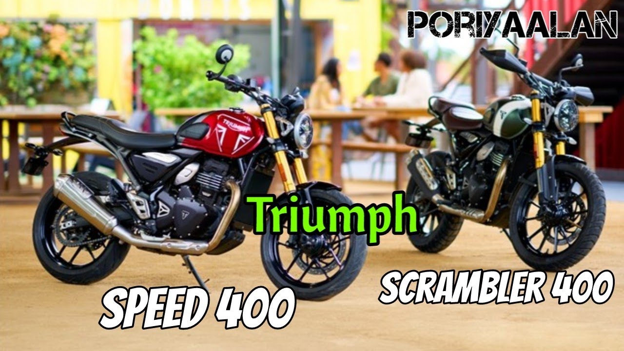 all new triumph speed 400/scrambler x400 tamil🔥 - YouTube