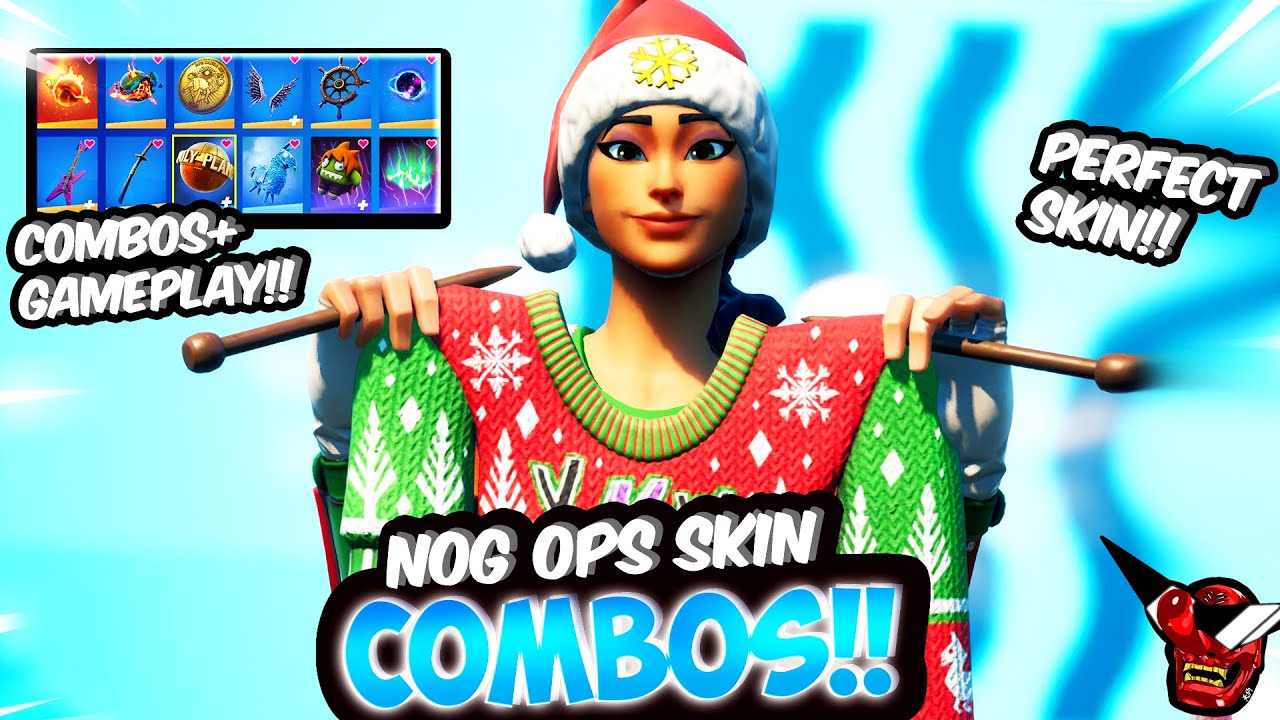 *NEW* NOG OPS SKIN!! | Best Combos | Gameplay | Before You Buy ...