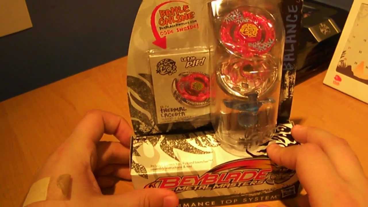 Beyblade Metal Masters: Thermal Lacerta WA130HF Unboxing/ Review ...