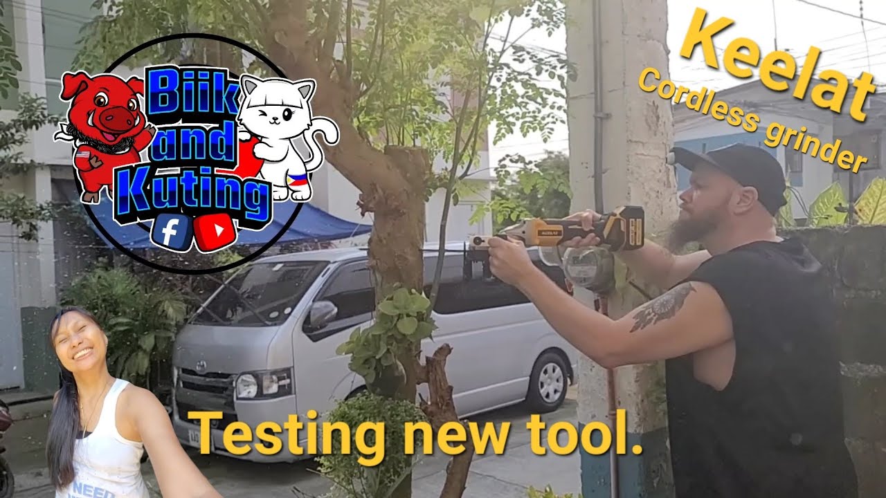 American gets a Keelat power tool in the Philippines 🇵🇭. Cordless ...