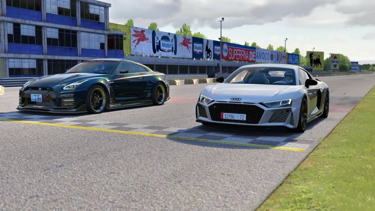 Audi R8 V10 Performance Launch Control Vs Nissan GT R Nismo MY17 The audi-r8-v10-performance-launch-control-vs-nissan-gt-r-nismo-my17-the