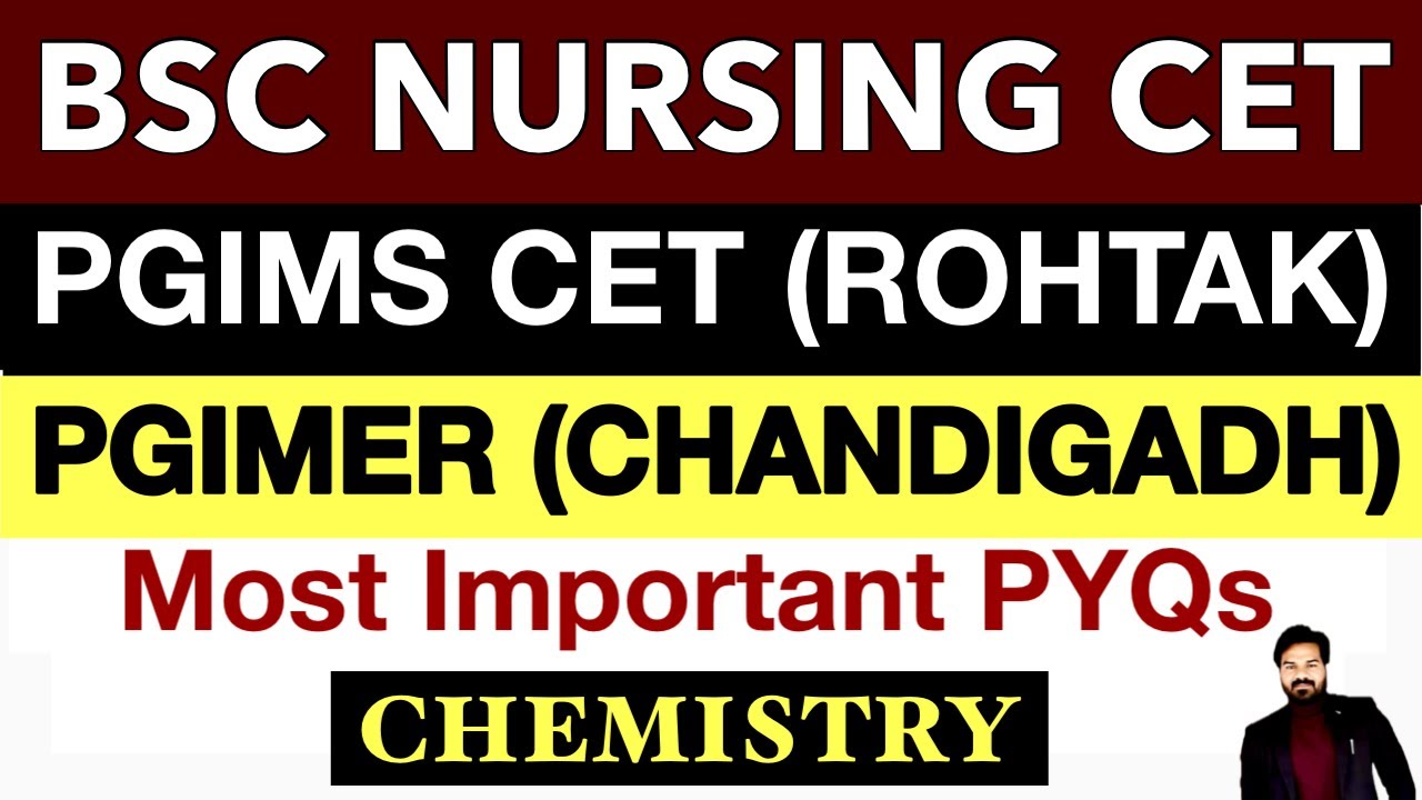 PGIMS ROHTAK CET PREVIOUS YEAR QUESTION PAPER | PGIMS BSC NURSING PYQS ...
