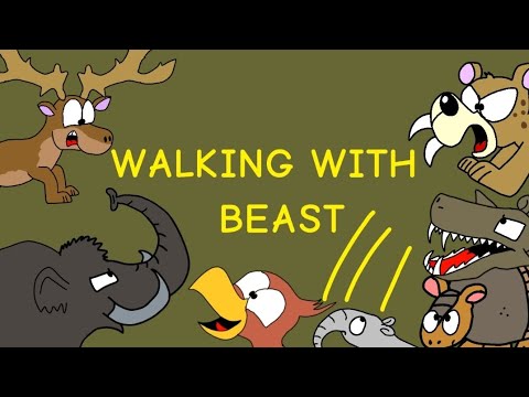 Walking with Beasts (fan made theme) - YouTube