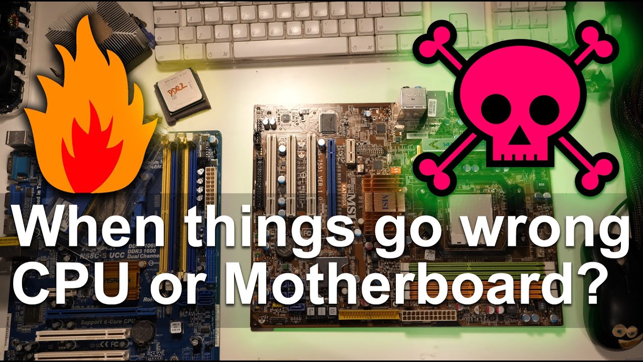 Is the CPU or motherboard dead? AMD Troubleshooting [warning: contains ...