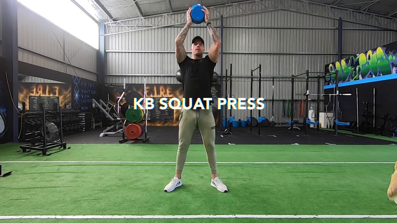 KB Squat Press - YouTube