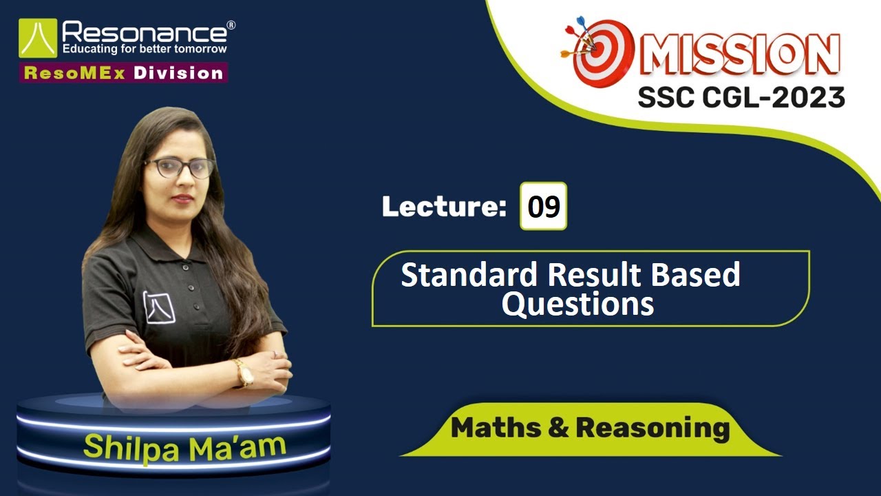 Standard Result Based Questions | SSC Exam 2023 | Mathematics for SSC ...