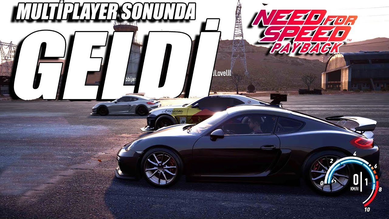 NFS PAYBACK AÇIK DÜNYA MULTİPLAYER - YouTube