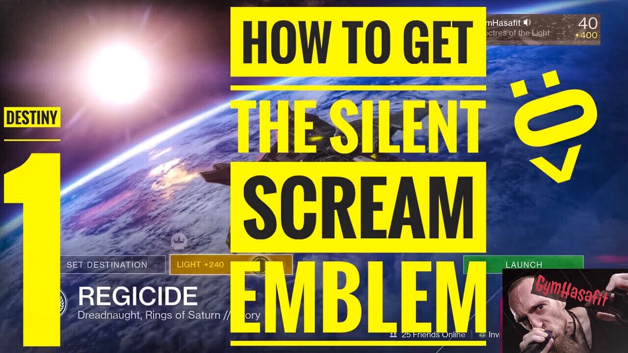 Destiny 1 : Farming Exotics on Regicide : How to get the Silent Scream ...