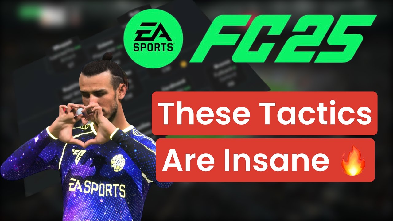 The Best Post Patch FC25 Attacking Custom Tactics| FC25 4312 To 4132 Is ...