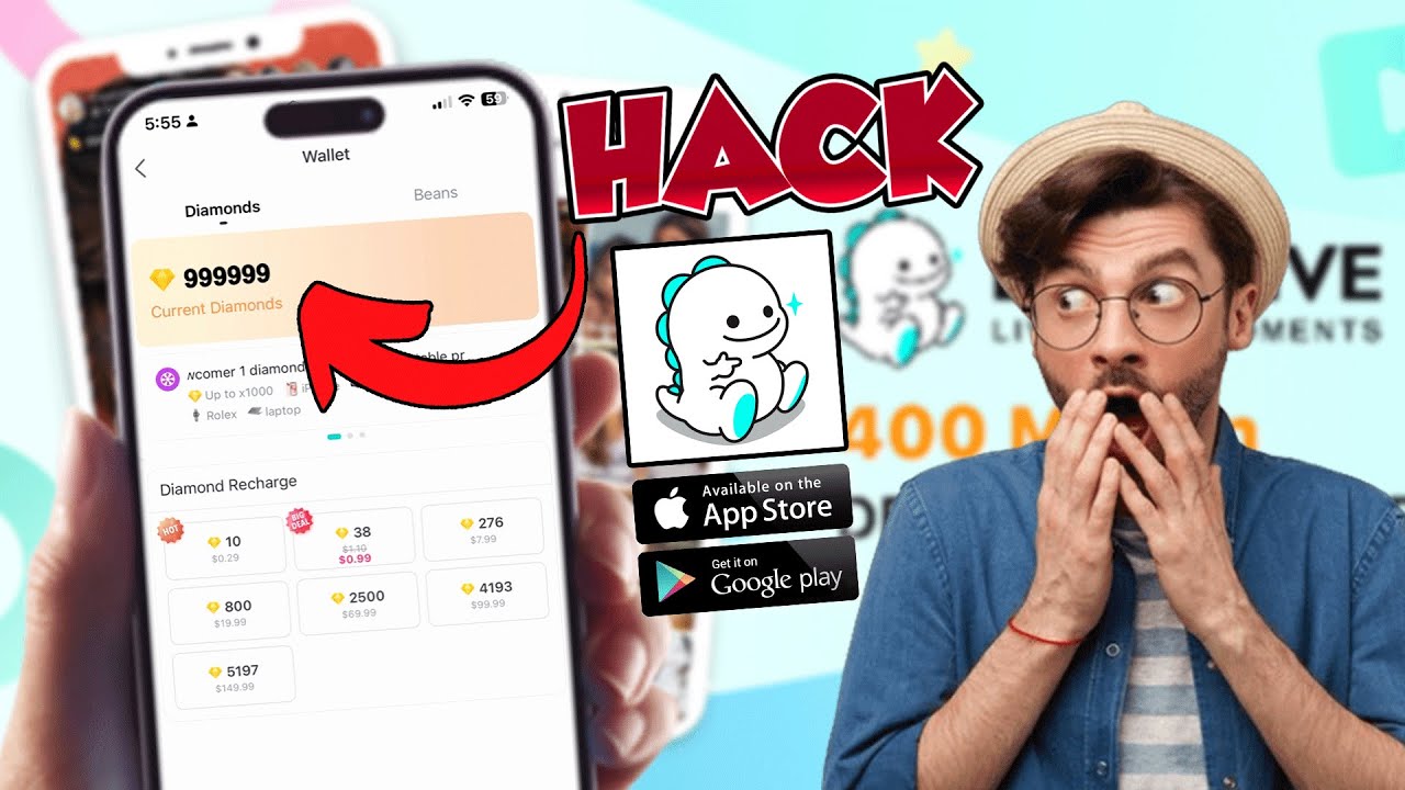 Bigo Live App Hack - How To GET FREE Diamonds Bigo Live in Android.IOS (Full Tutorial) - YouTube